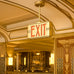 Hollywood Deco Exit Sign | Art Deco LED Emergency Exit — Flamsted